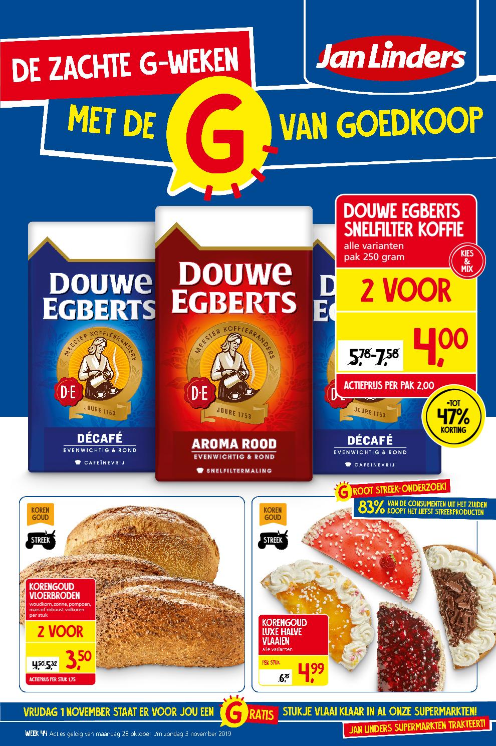 Folder week 44 by Jan Linders Supermarkten - Issuu