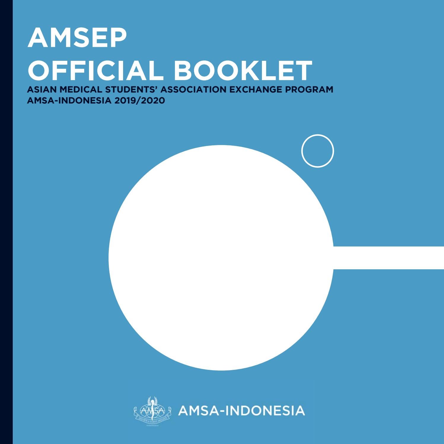Official Booklet of AMSEP Indonesia 2019/2020 by AMSA-Indonesia - Issuu