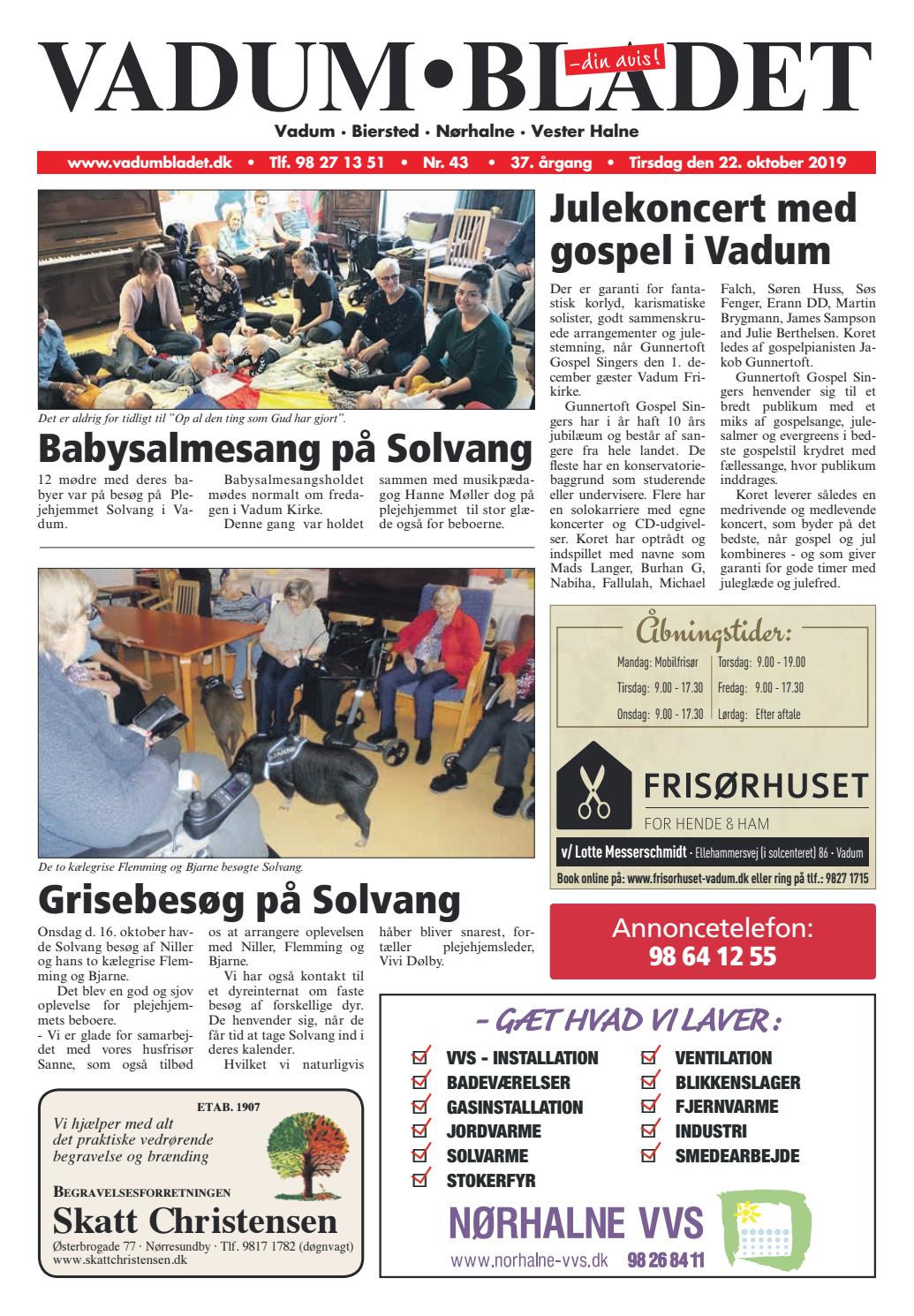 Vadum Bladet nr. 43 - 2019 by Vadum Bladet - Issuu