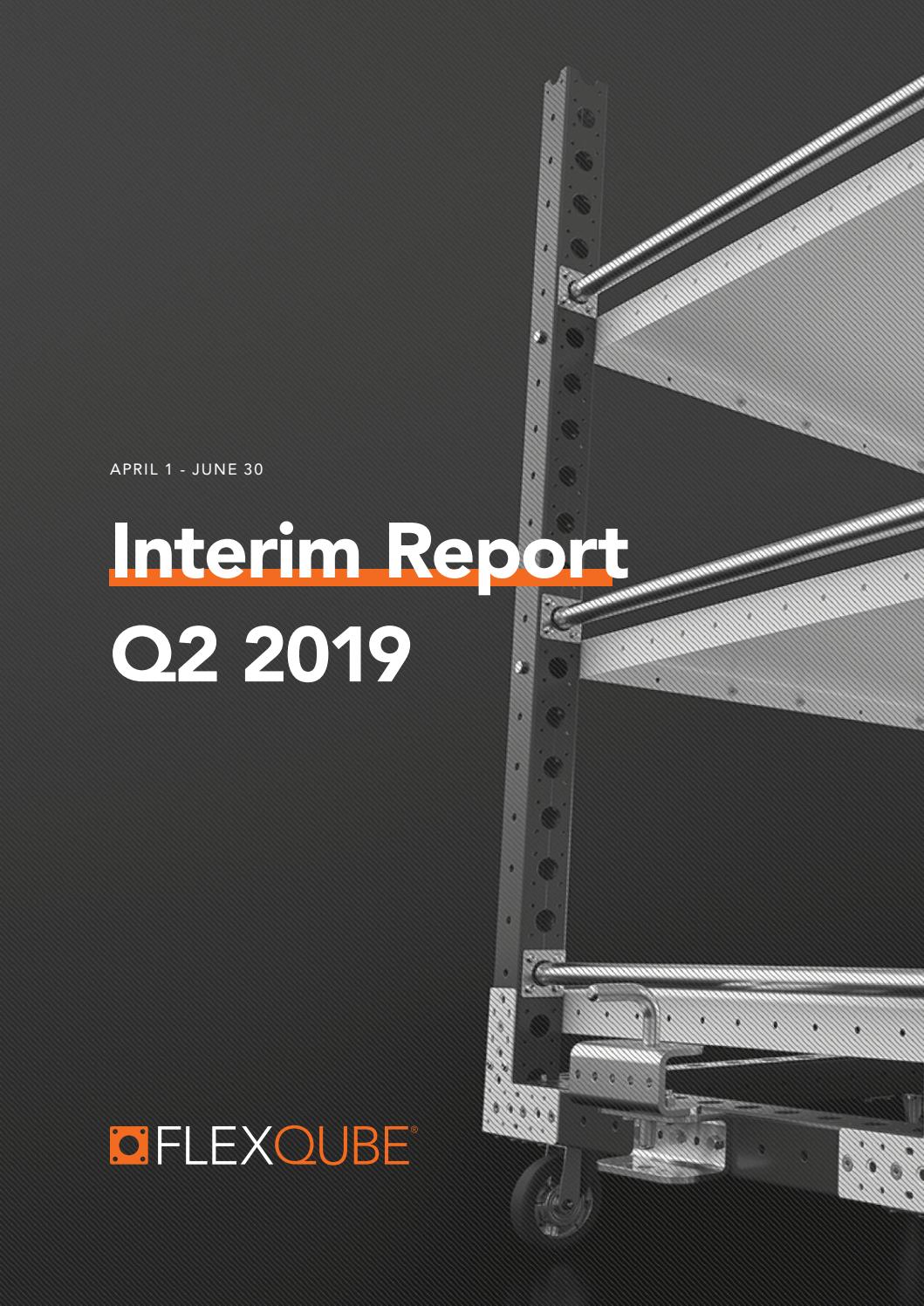 FlexQube Q2 2019 Interim Report by FlexQube - Issuu