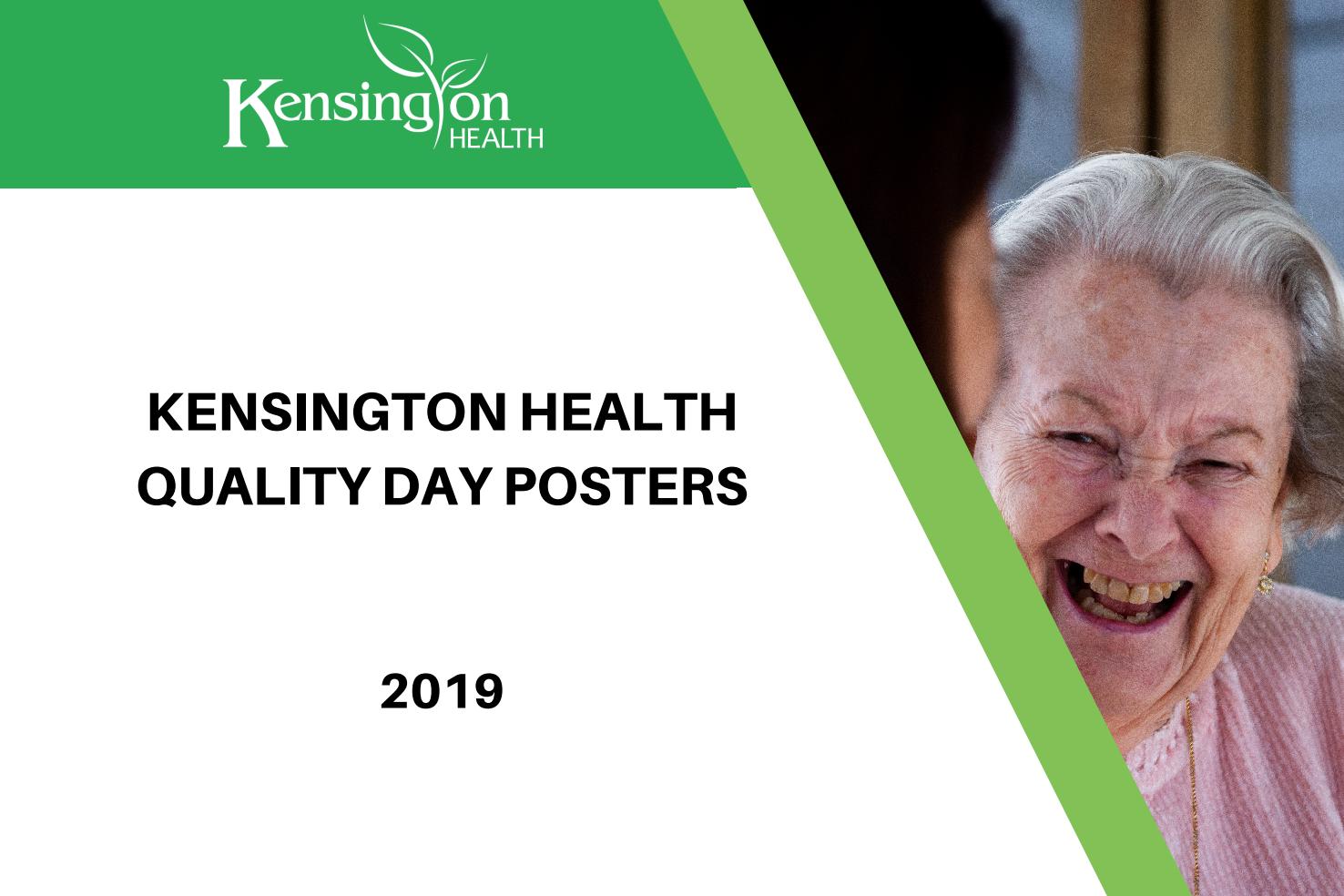 Quality Day posters 2019 by kensingtonhealth - Issuu