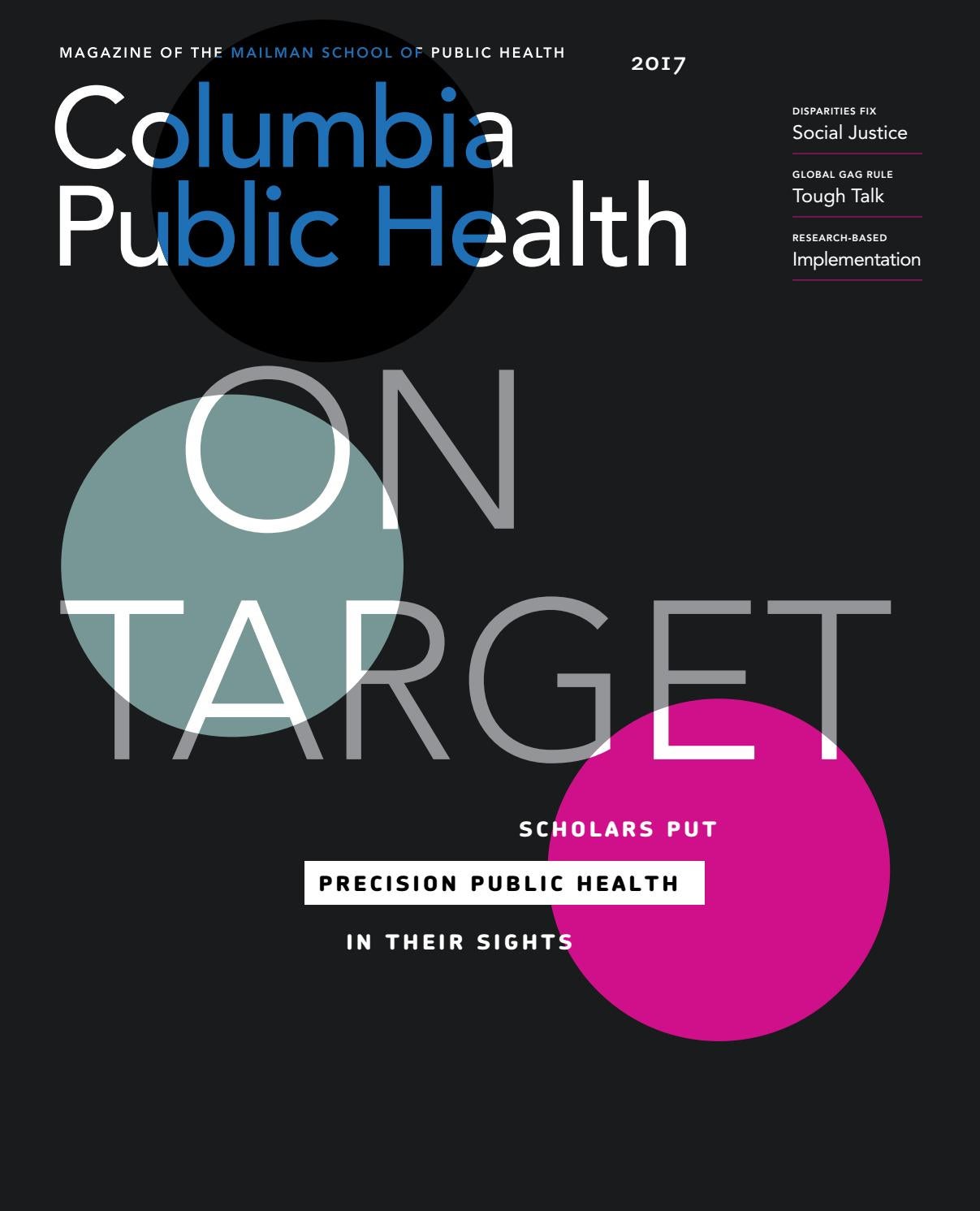 Columbia Public Health 2017 by Columbia Public Health - Issuu