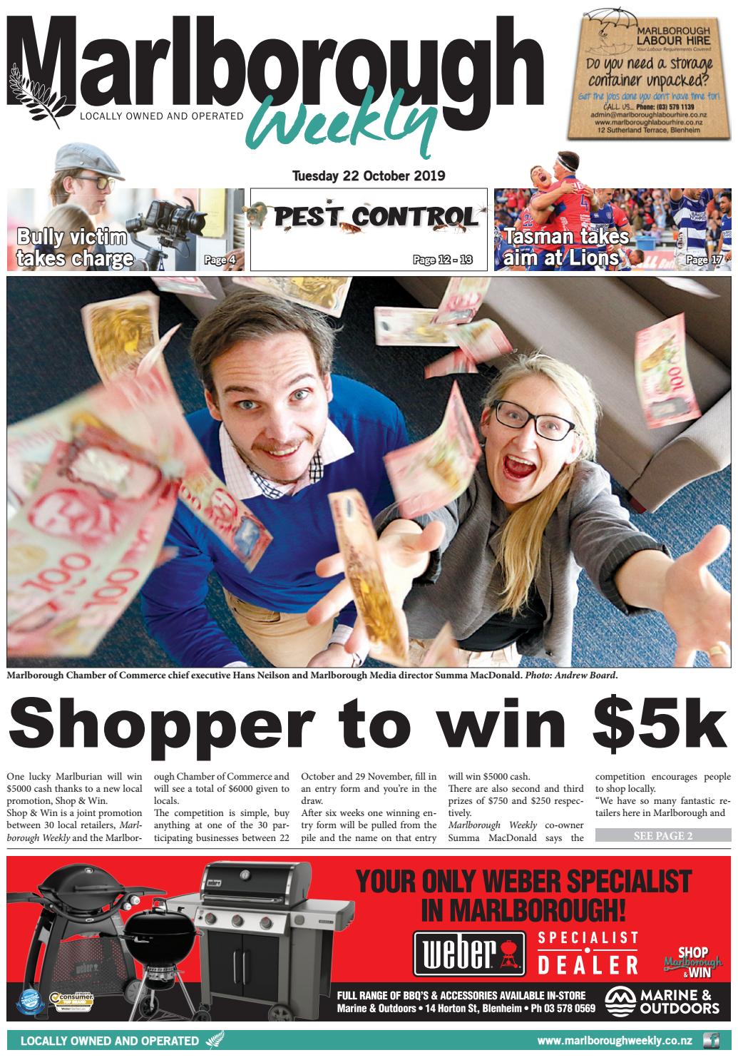 Marlborough Weekly - 22 October 2019 by TSM Marlborough - Issuu