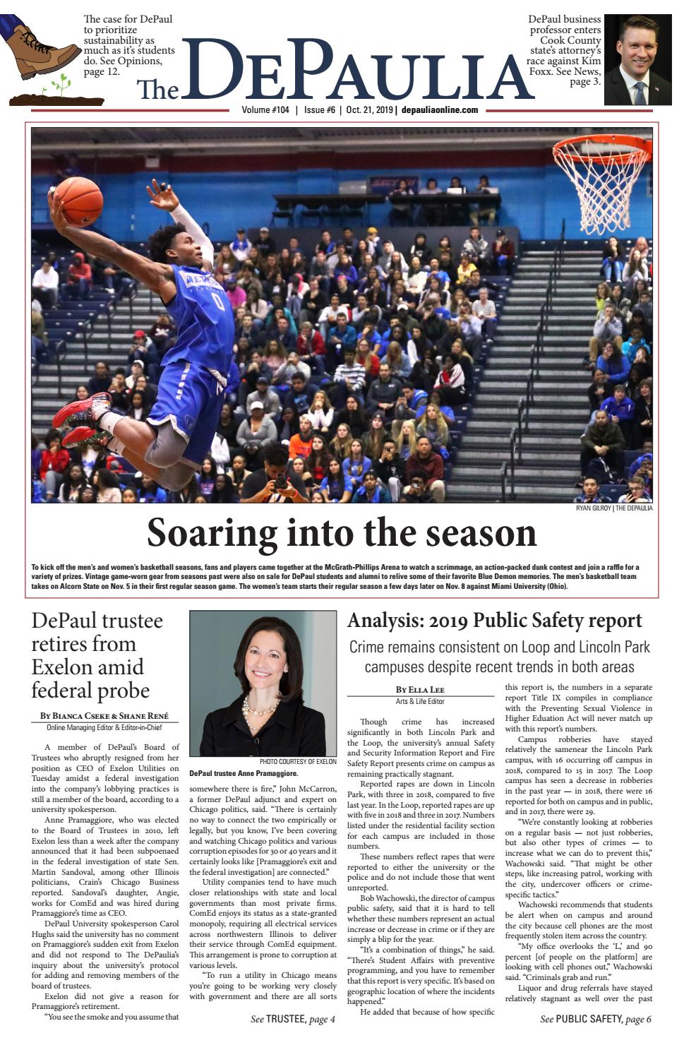 The DePaulia 10/21 by The DePaulia - Issuu