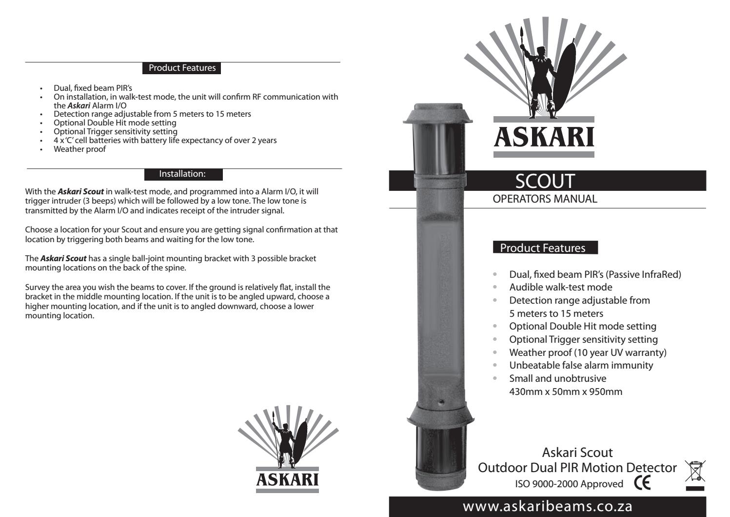 Askari Scout by Ndlovu Fencing - Issuu