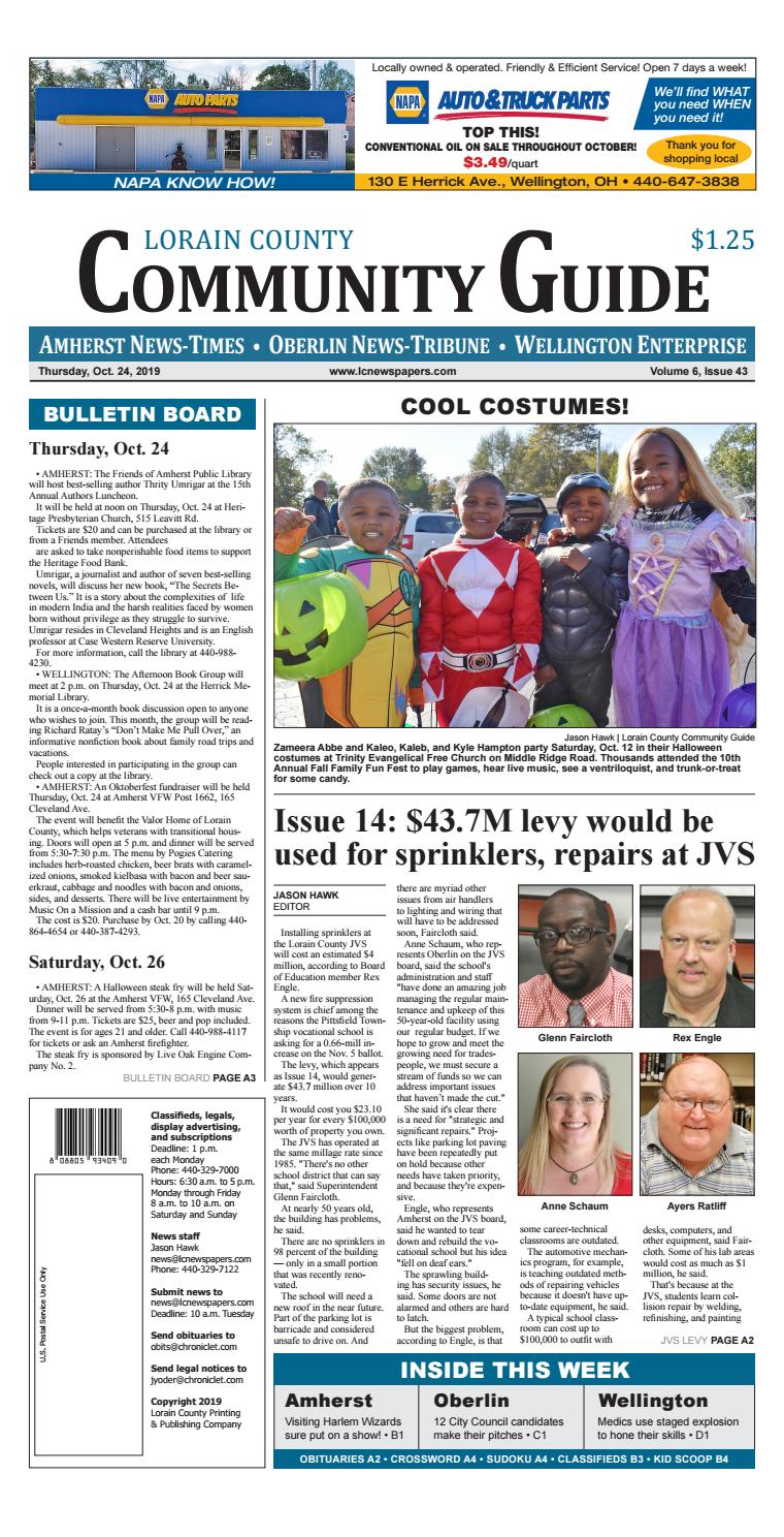 Lorain County Community Guide - Oct. 24, 2019 by Lorain County Printing ...