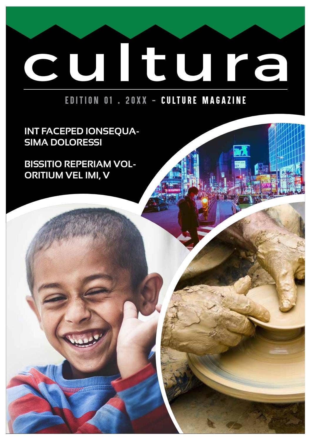 Culture Magazine Template - Cultura by Iqbal Ridha - Issuu