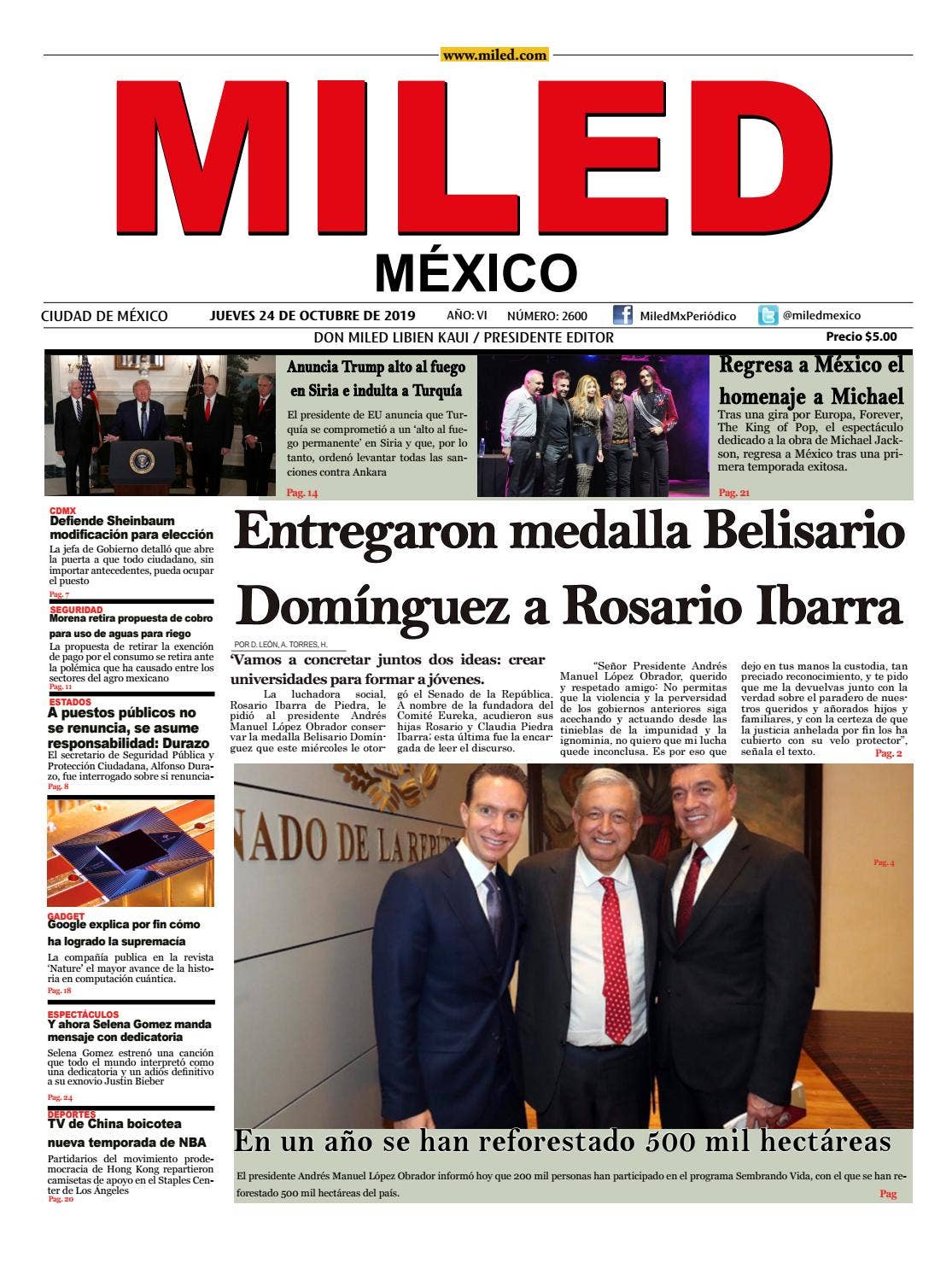 Miled México 24_10_19 by Grupo Miled - Issuu