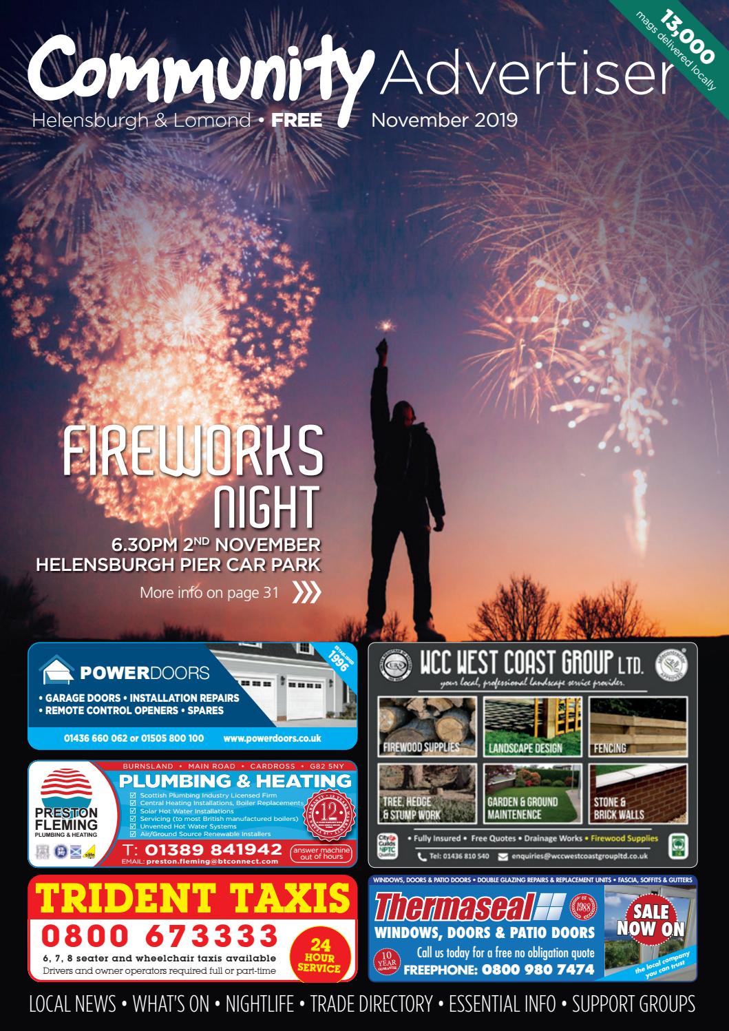 Helensburgh & Lomond Community Advertiser - November 2019 by Community ...