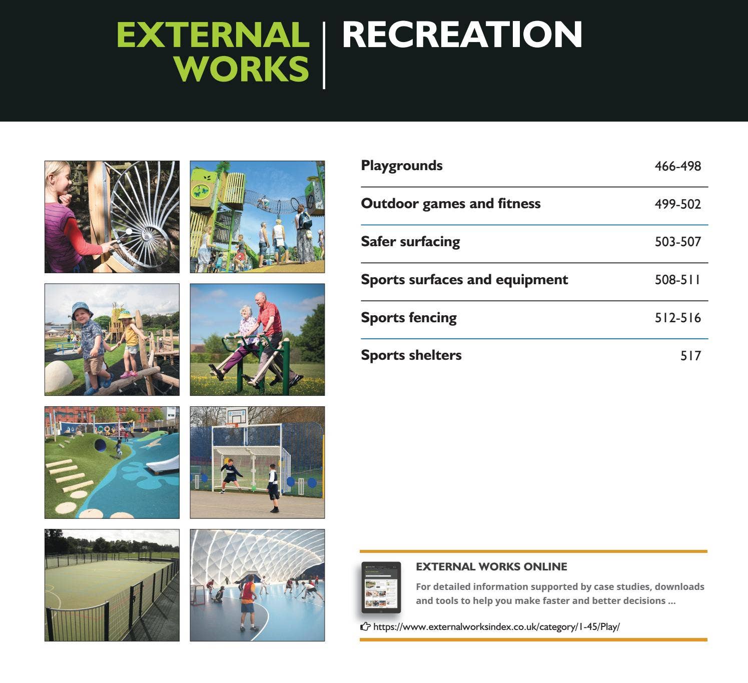 Recreation - Playgrounds, Outdoor Games & Fitness, Safer Surfacing ...