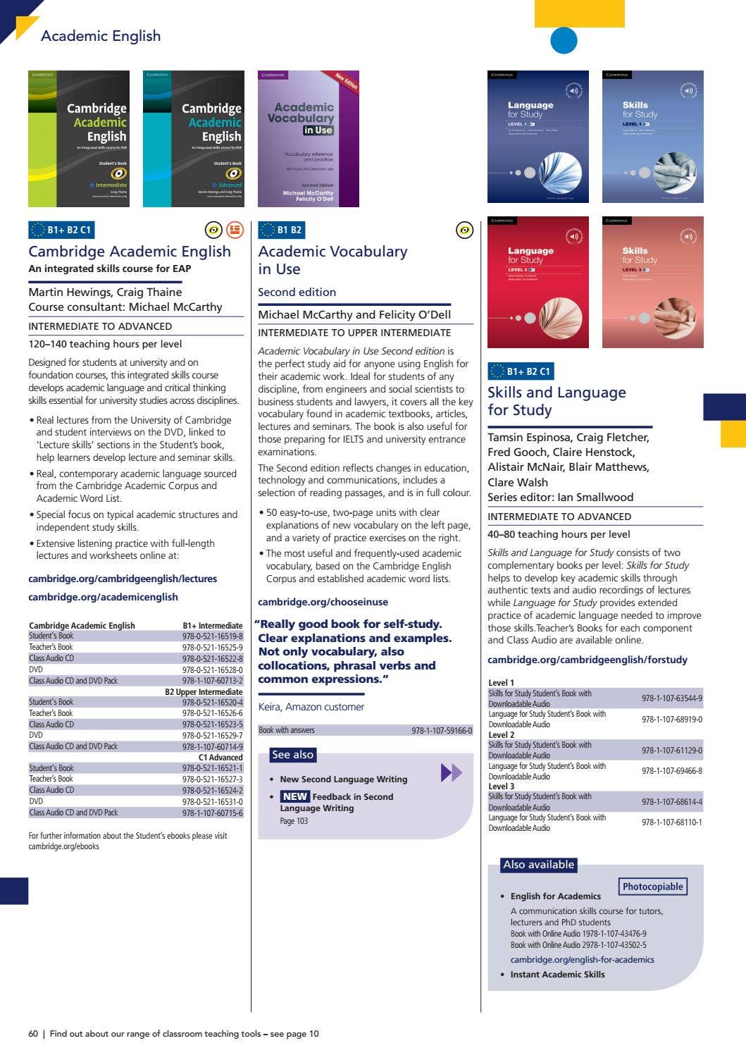 2020 ELT Cambridge University Press catalogue Turkey by Cambridge ...