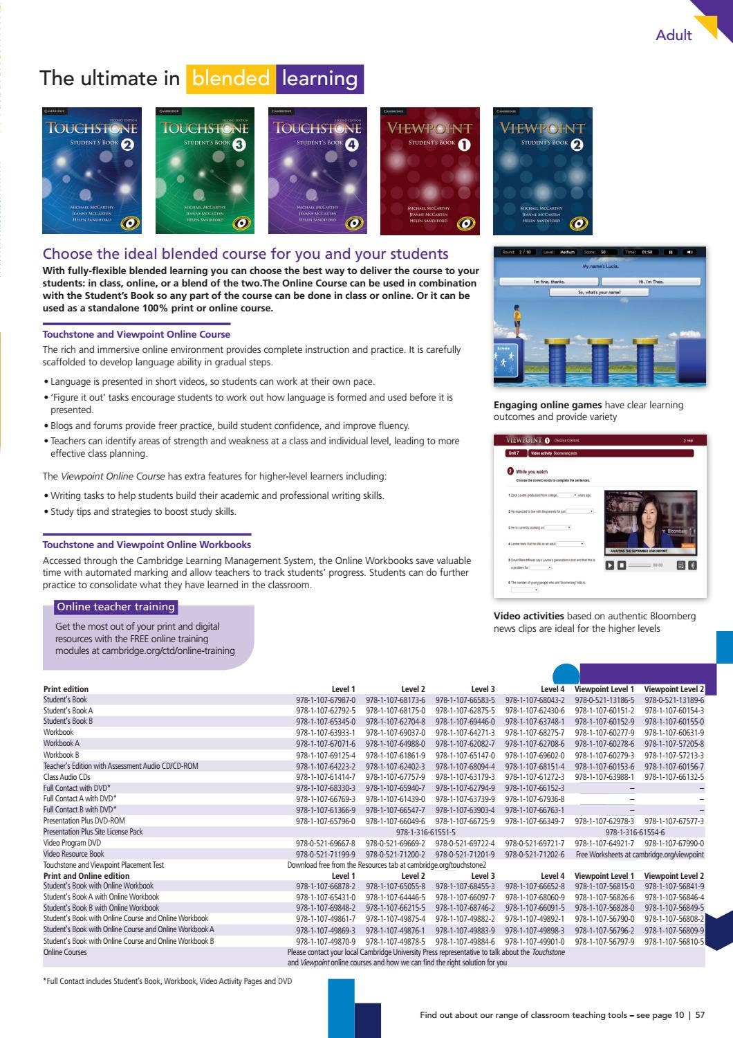 2020 ELT Cambridge University Press catalogue Switzerland by Cambridge ...