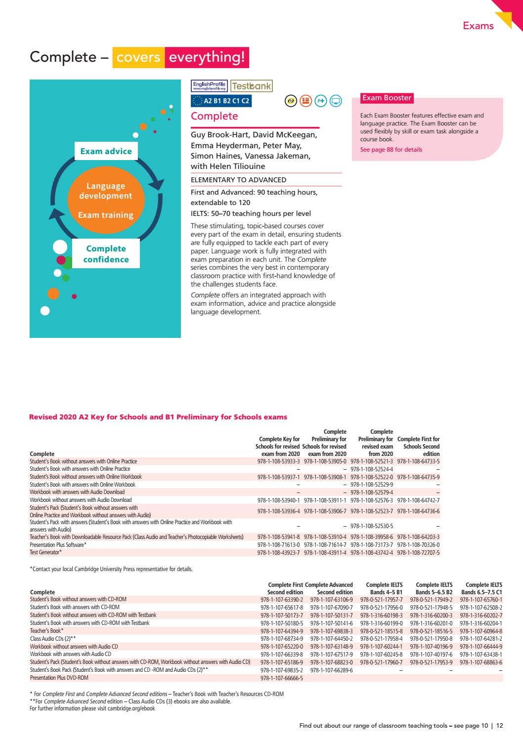 2020 ELT Cambridge University Press catalogue Australia by Cambridge ...