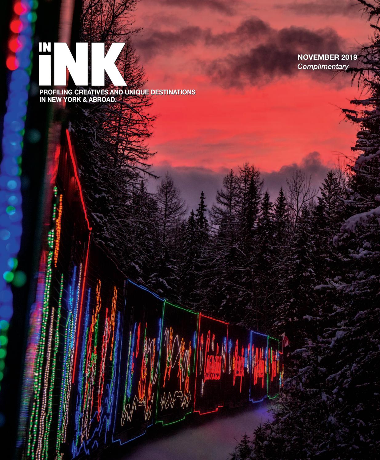 OCTOBER, 2019 - IN INK NEW YORK MAGAZINE by 518 Profile Magazine - Issuu