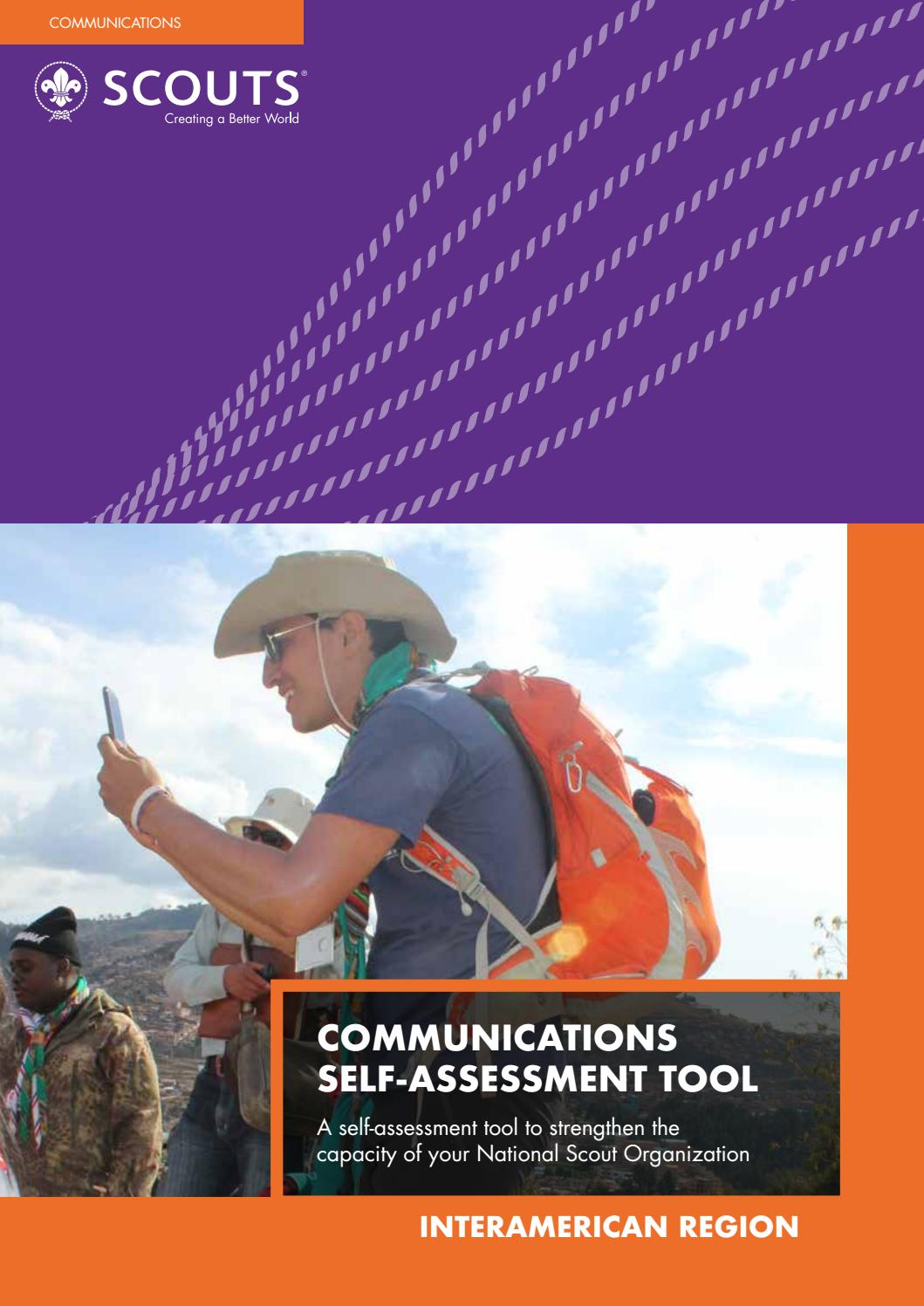 Communication self-assessment tool- ScoutIAR by World Organization of ...