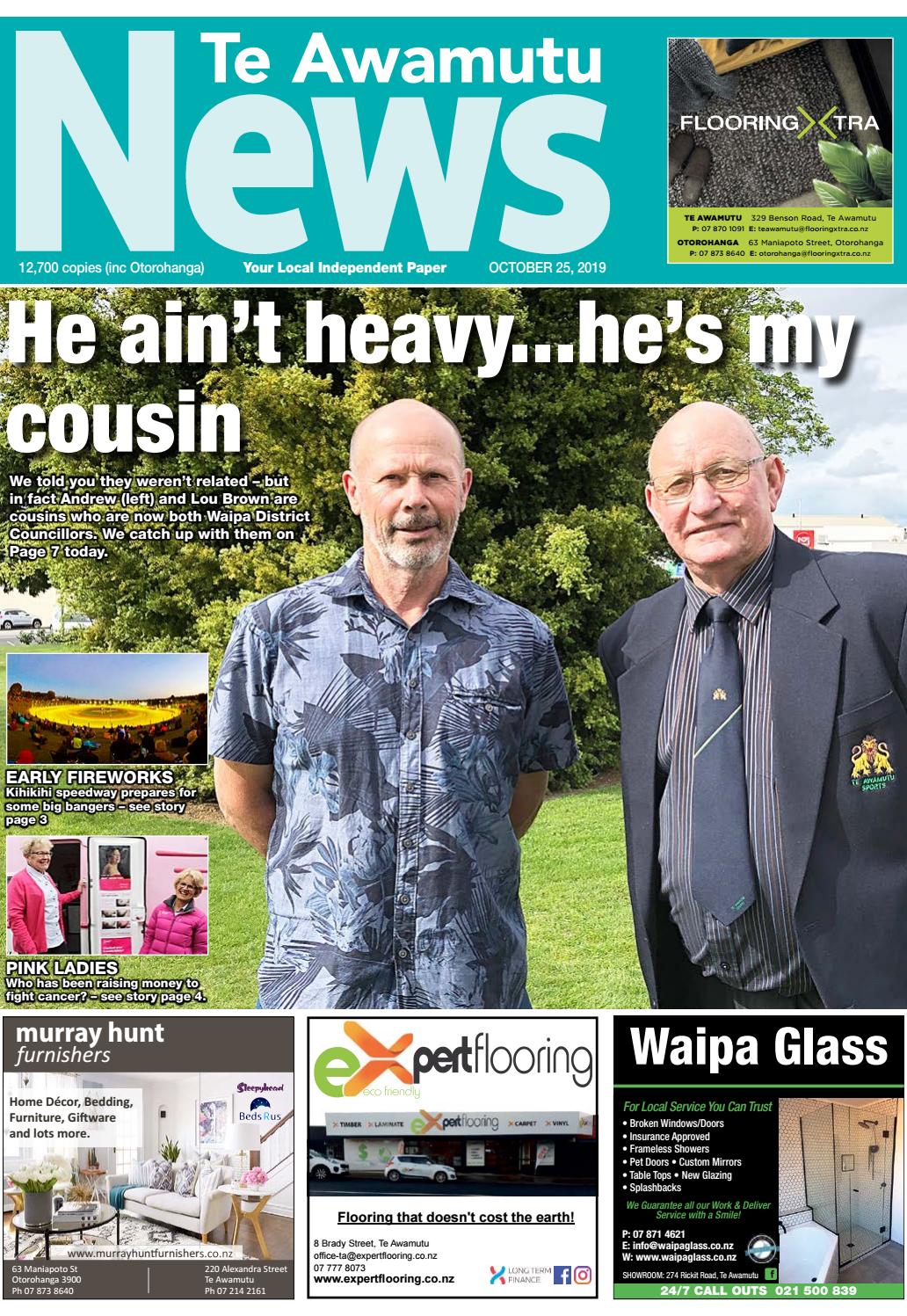 Te Awamutu News | October 25, 2019 by Cambridge News & Te Awamutu News ...