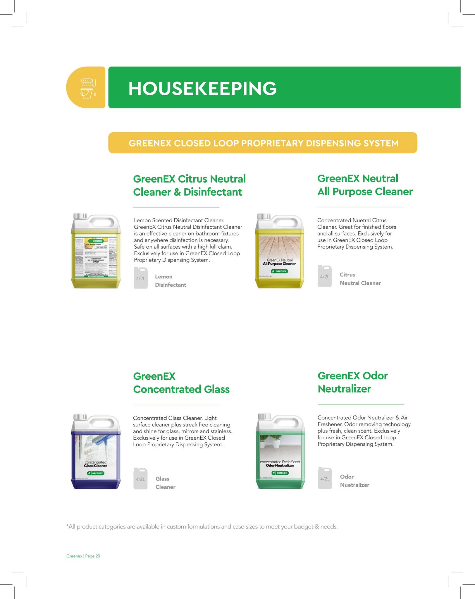Greenex Clean Catalog by Greenex Clean - Issuu