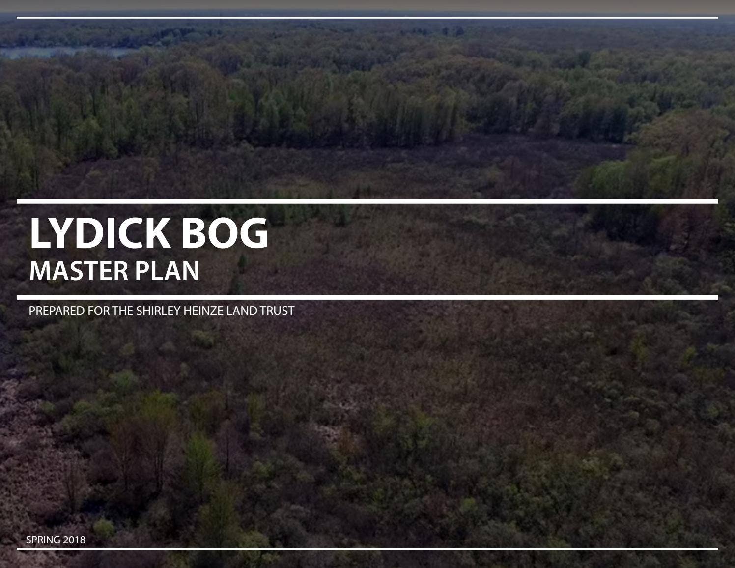 Lydick Bog Master Plan by Troyer Group - Issuu