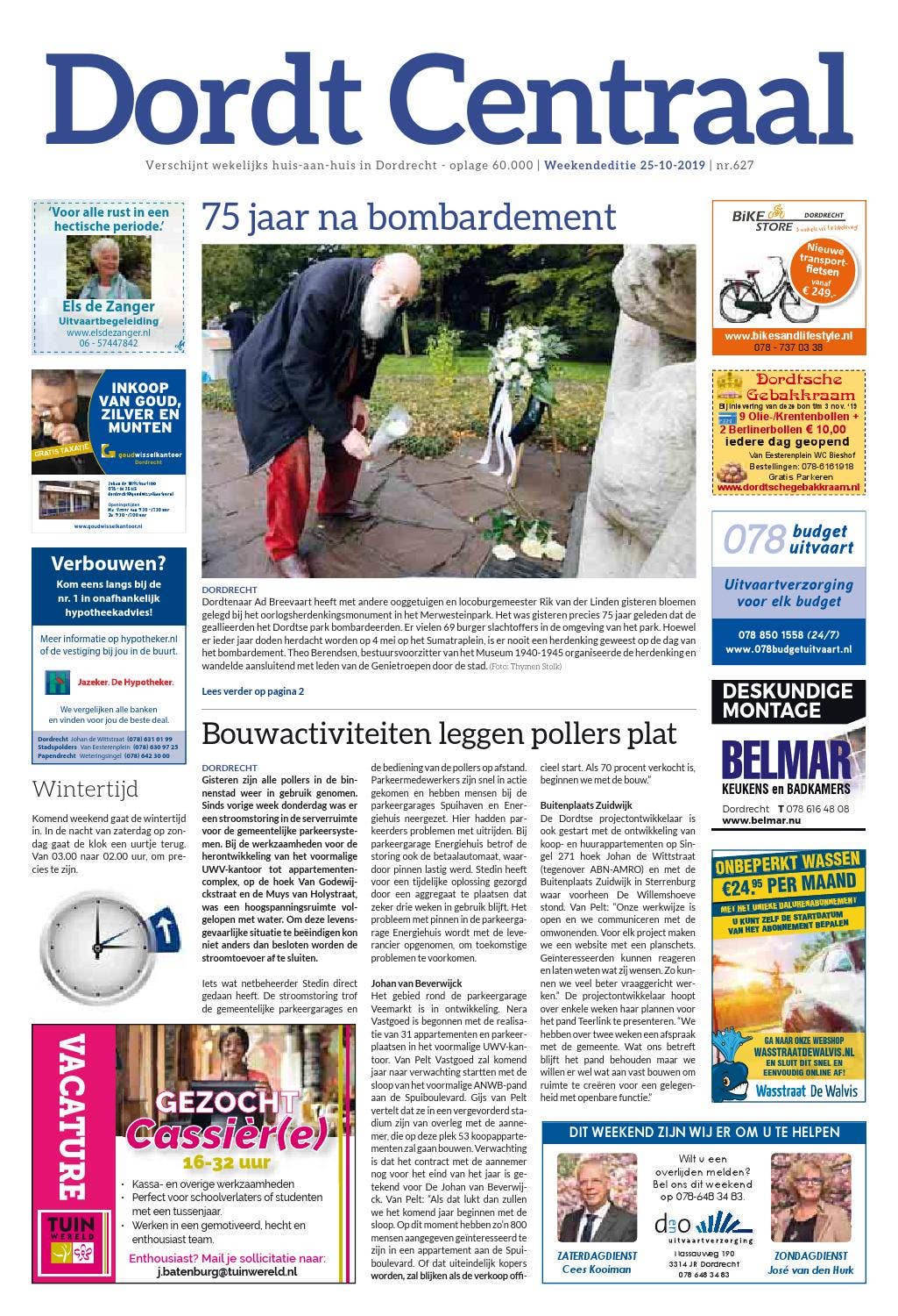 Weekendeditie Week 43 2019 by DordtCentraal - Issuu