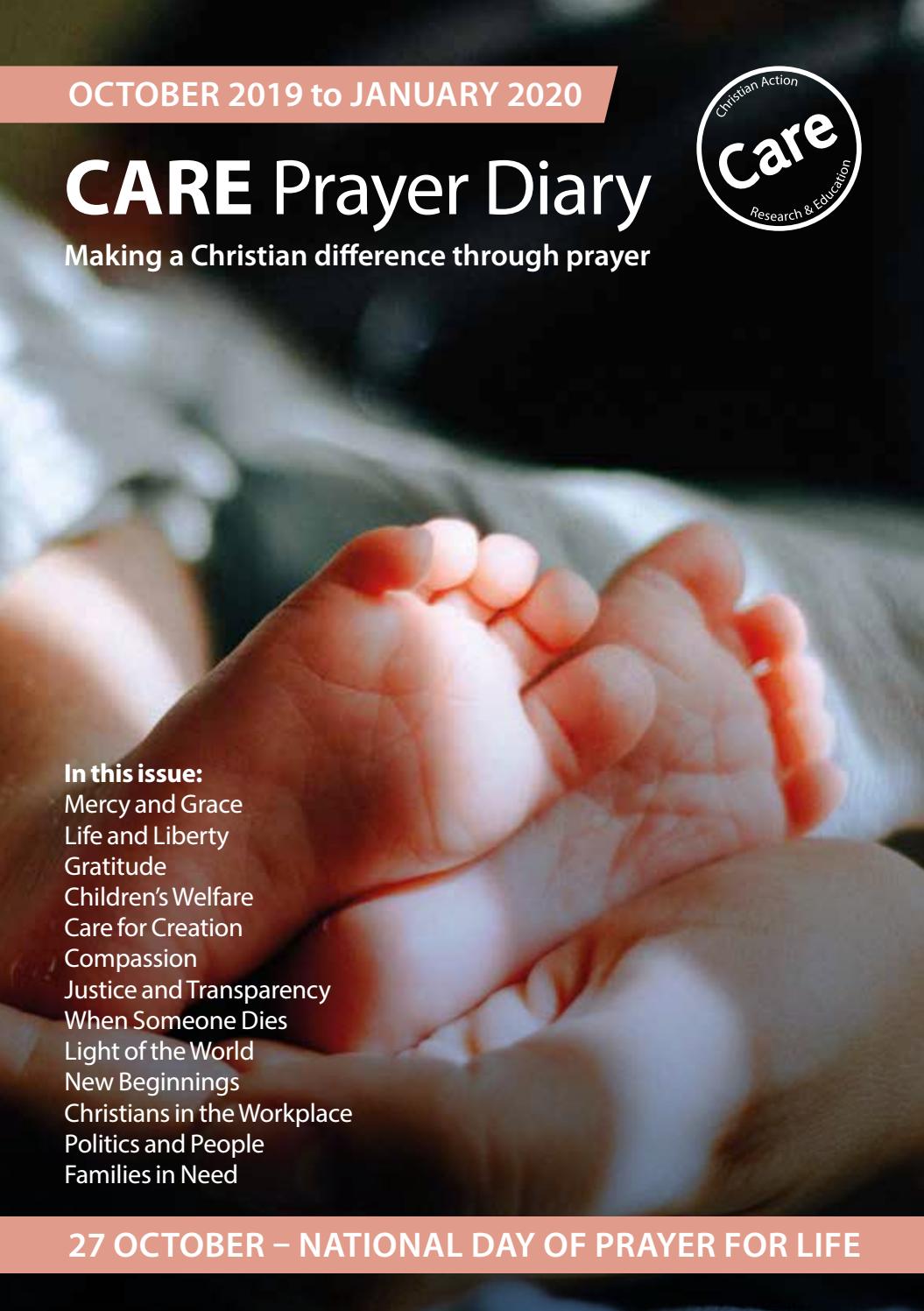 CARE Prayer Diary Oct 19 - Jan 20 by CARE User - Issuu