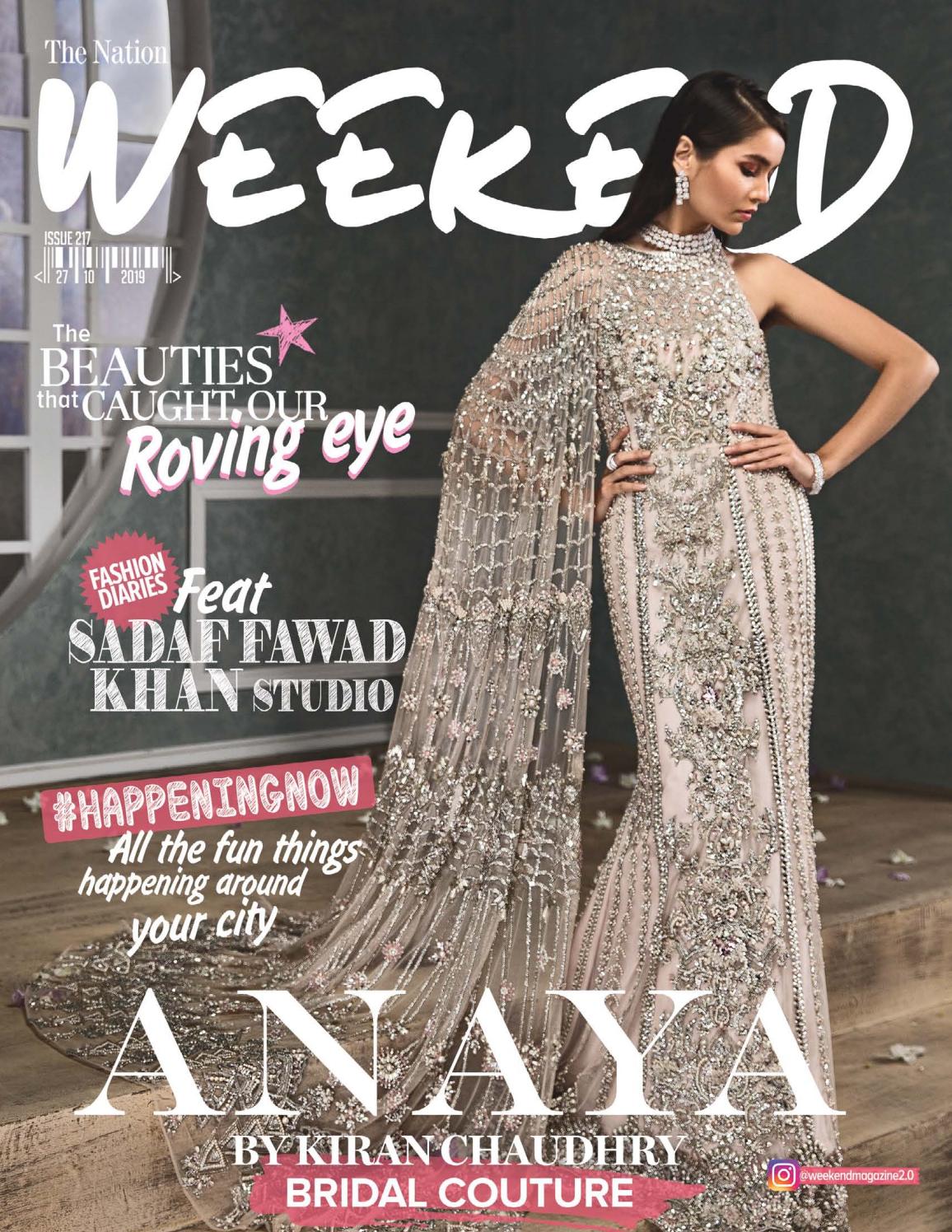 Weeknd Magzine 27th October, 2019 by Weekend - Issuu
