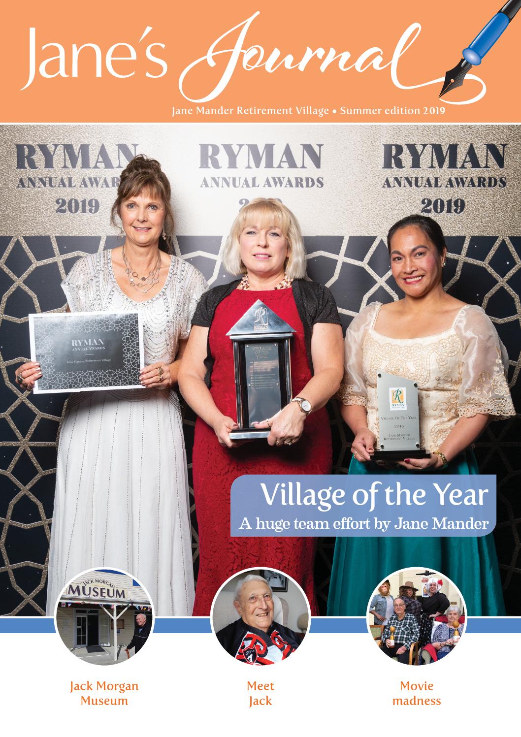Jane's Journal Summer 2019 newsletter by Ryman Healthcare Ltd - Issuu