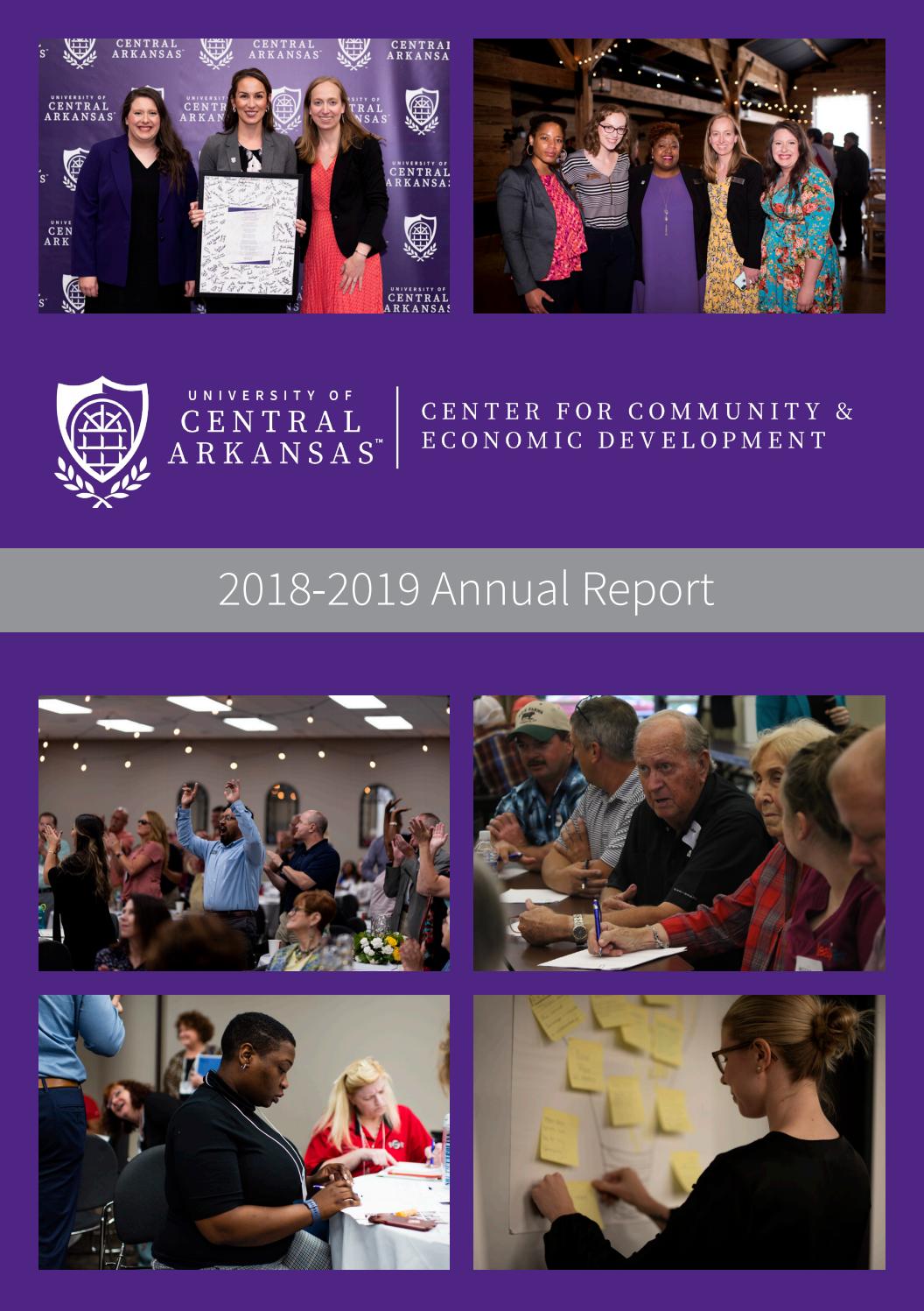CCED Annual Report 2018-2019 by Center for Community and Economic ...