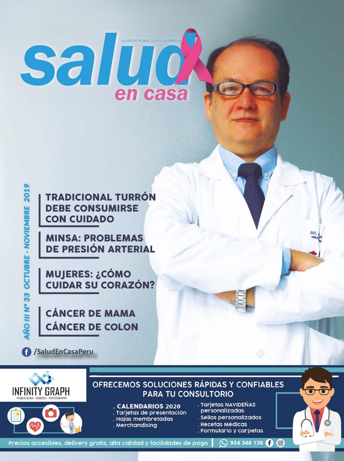 REVISTA SALUD EN CASA - Edición octubre- noviembre by Carlos Sáenz ...