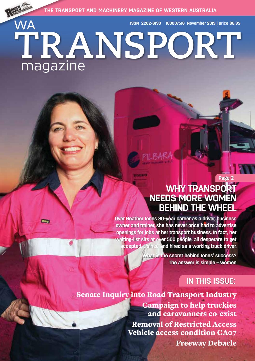 WA TRANSPORT MAGAZINE - NOVEMBER 2019 EDITION by Angry Chicken ...