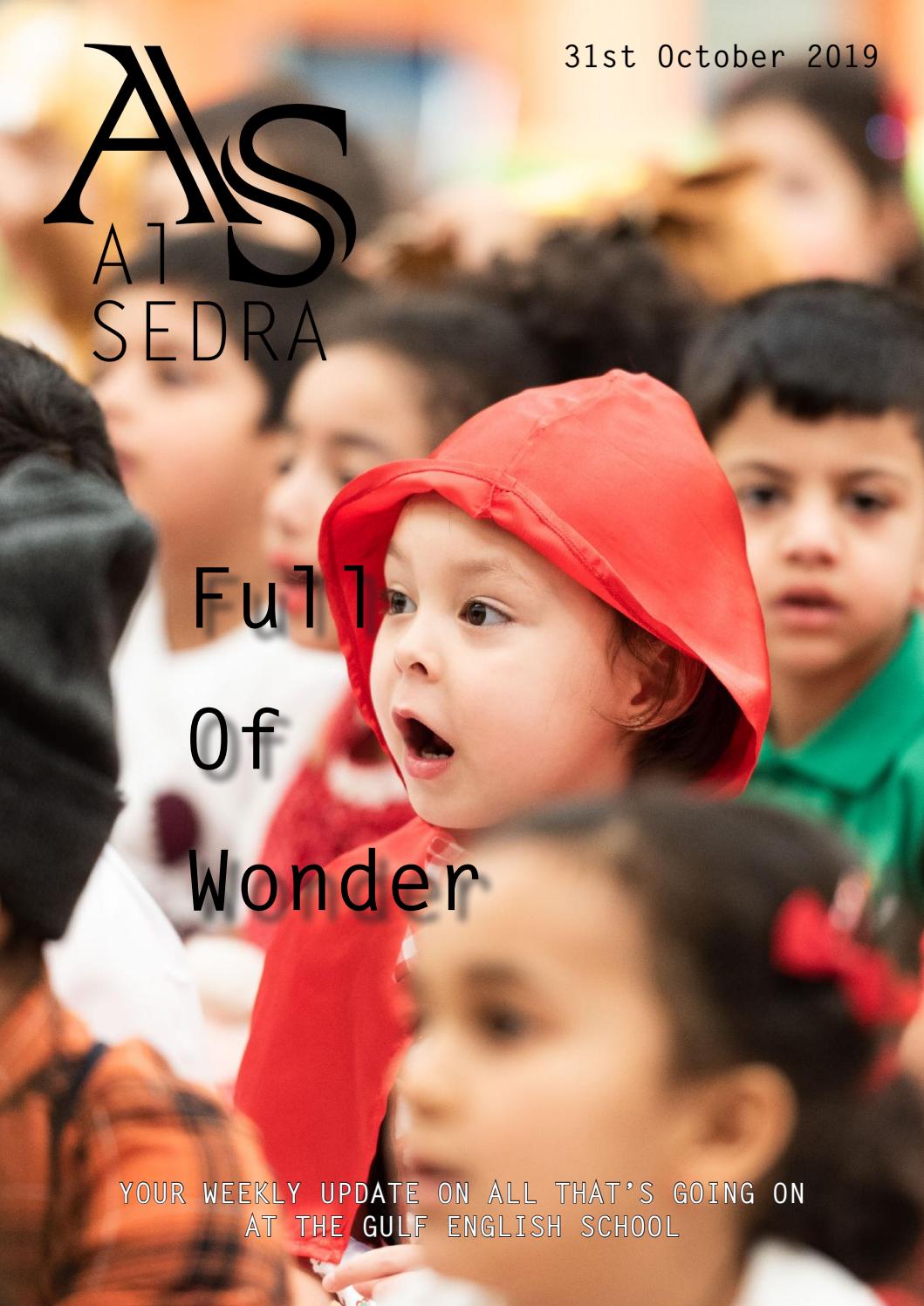 Al Sedra Newsletter 2019 Issue 9 by Gulf English School - Issuu