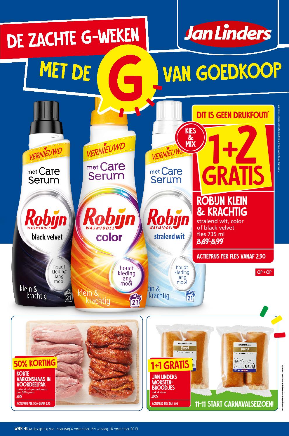 Folder week 45 by Jan Linders Supermarkten - Issuu