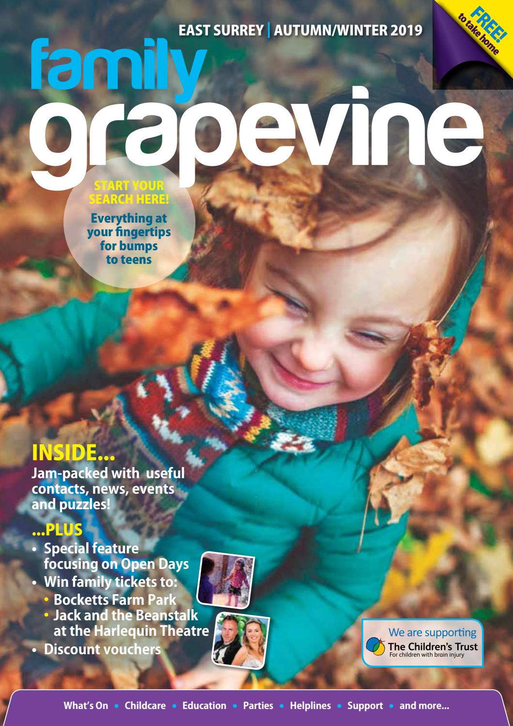 The Family Grapevine East Surrey Autumn/Winter 2019 issue by Family ...