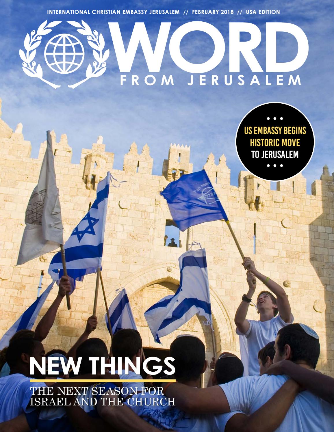 Word from Jerusalem - February 2018 (US Edition) by International ...