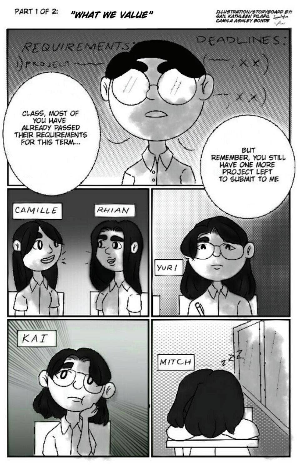 The Scribe Centennial Comic: What We Value by JRU SHS The Scribe - Issuu