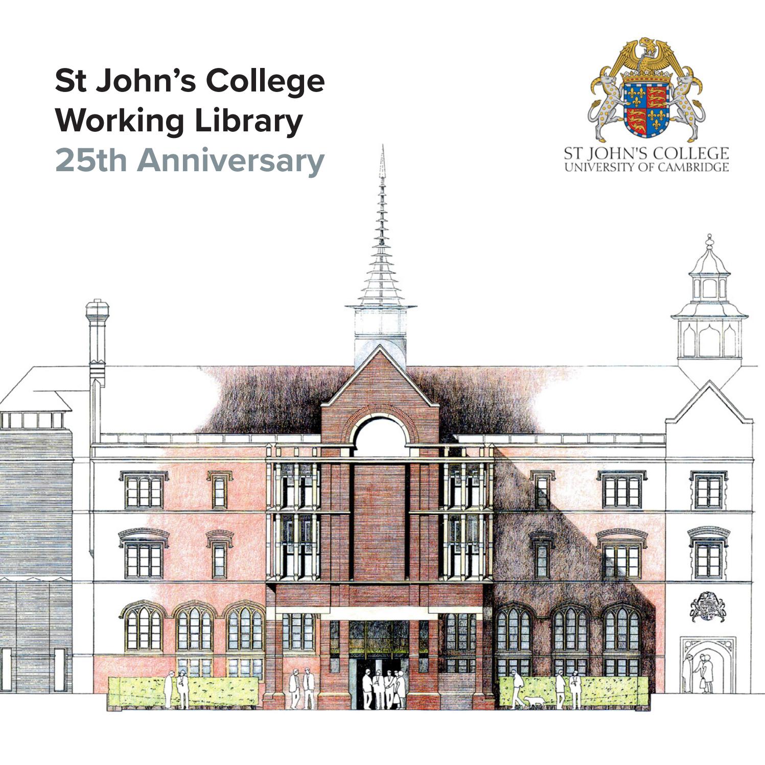 Working Library 25th Anniversary Brochure by St John's College ...