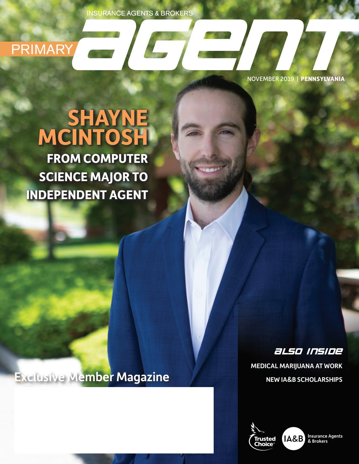 Pennsylvania Primary Agent - November 2019 by Insurance Agents ...