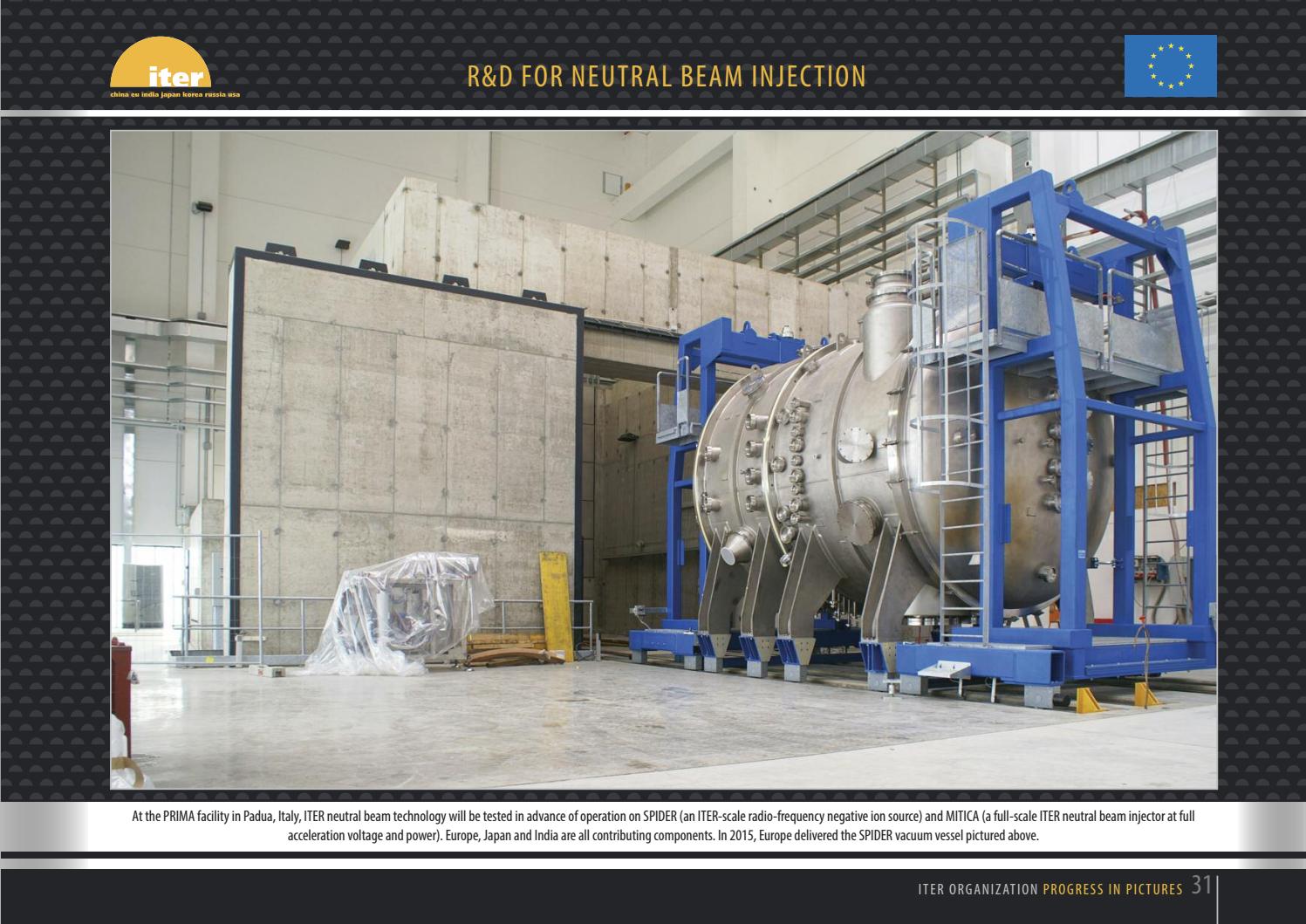 ITER Progress in Pictures 2015 by iterorg - Issuu