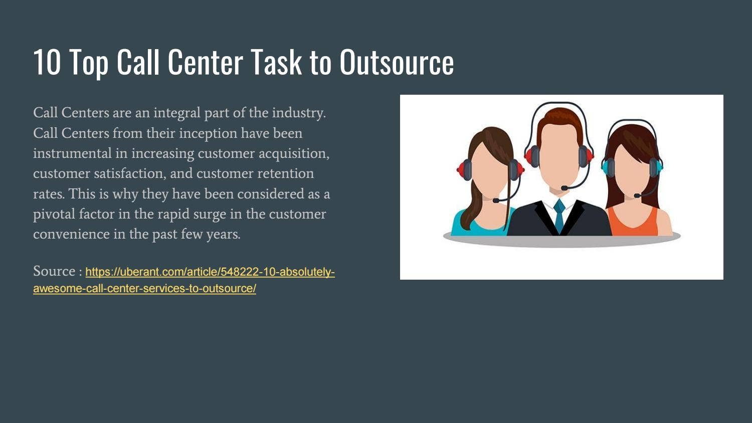 Top 10 Call Center Tasks you need to Outsource by SSR TECHVISION - Issuu