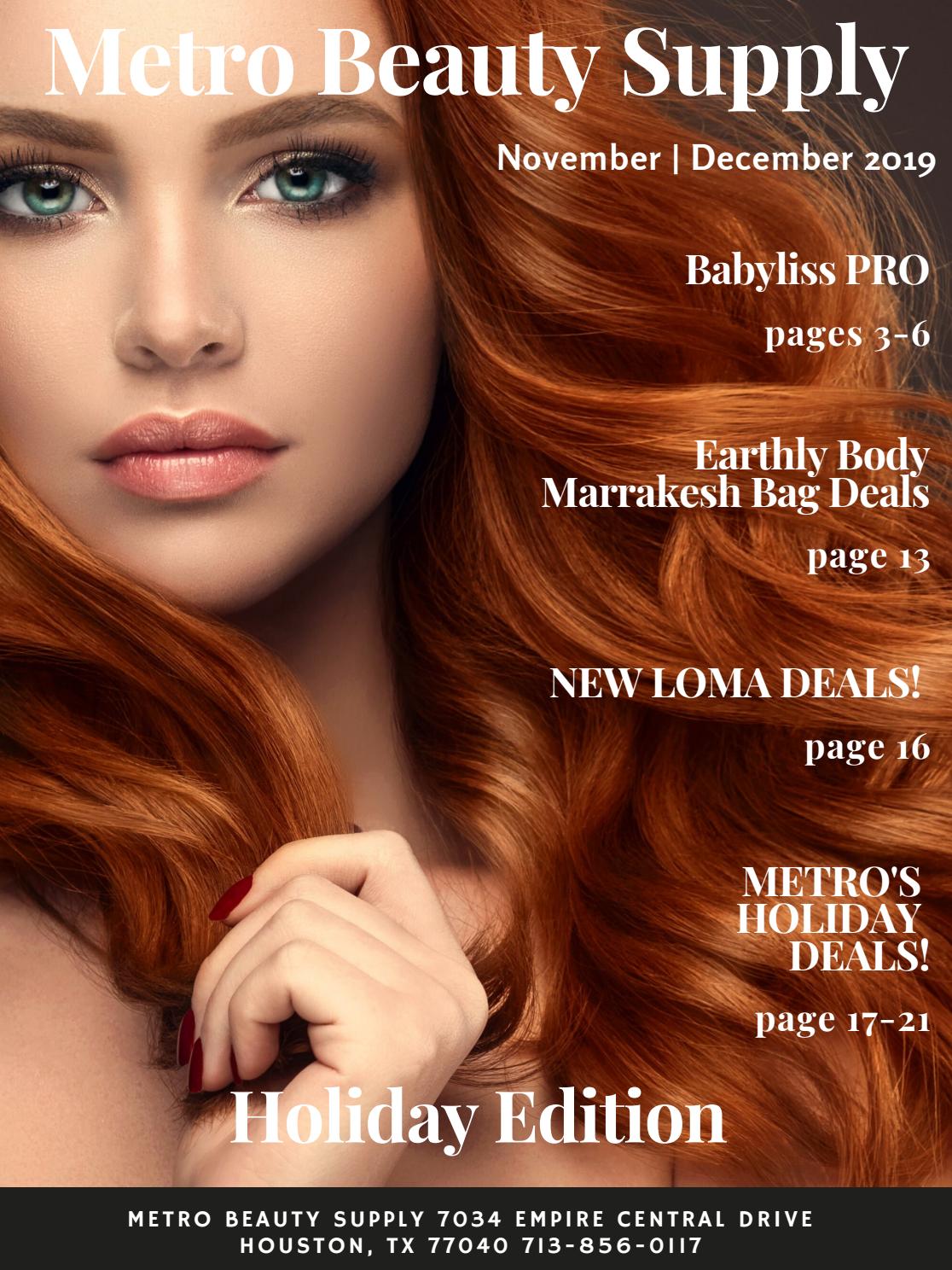 Metro Beauty Supply's November| December 2019 Digital Catalog by ...