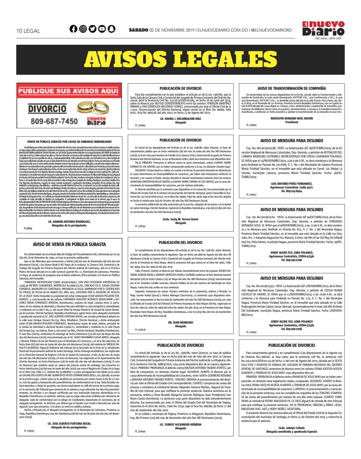 Clasificados by El Nuevo Diario - Issuu