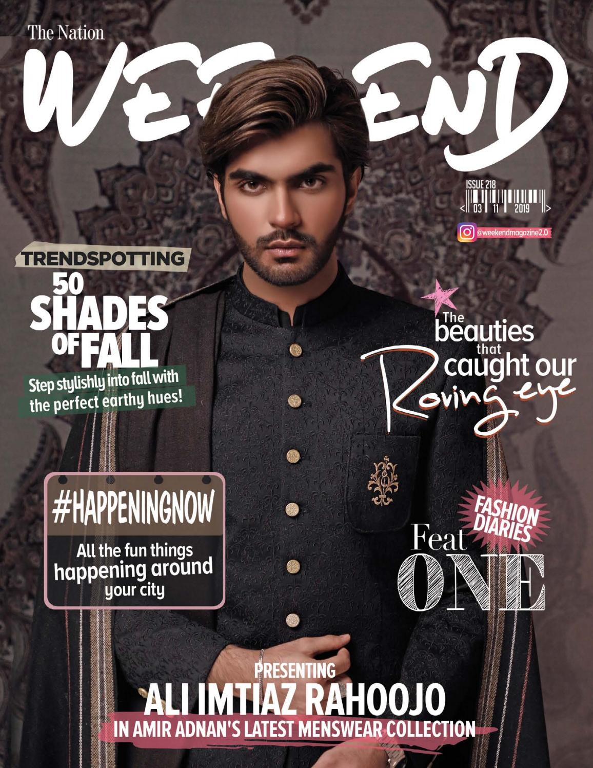Weekend Magzine o3 NOV 2019 by Weekend - Issuu