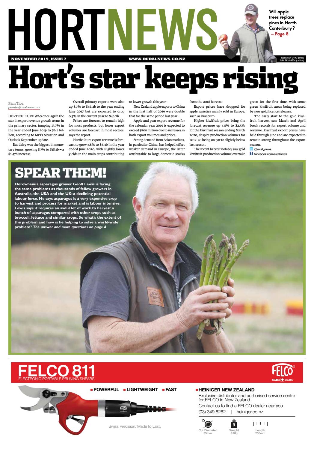 Hort News 05 November 2019 by Rural News Group - Issuu