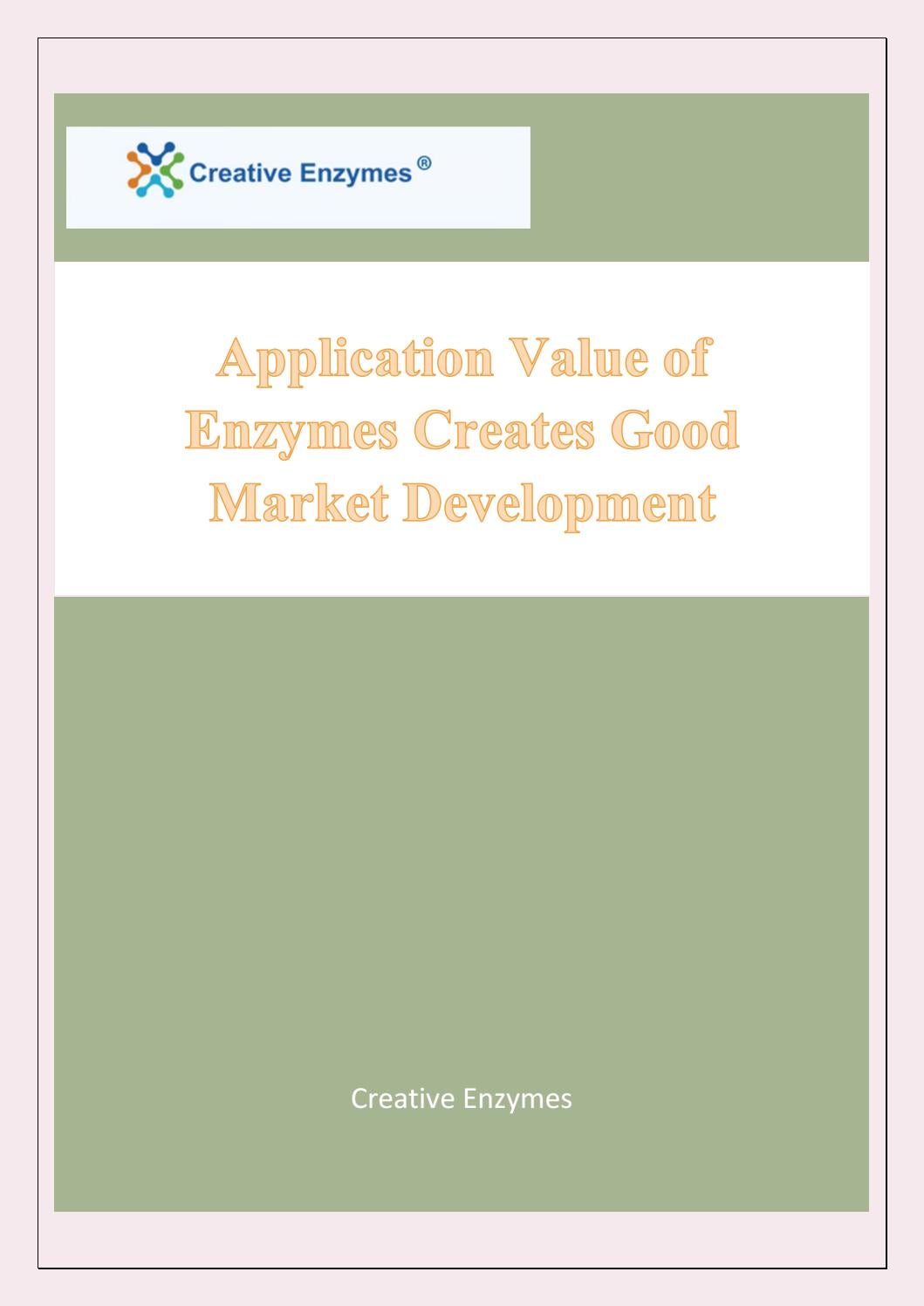 Enzyme production by Creative Enzymes - Issuu