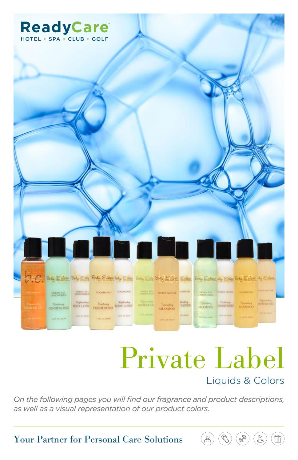 Private Label Product Colors Booklet by Ready Care Industries - Issuu