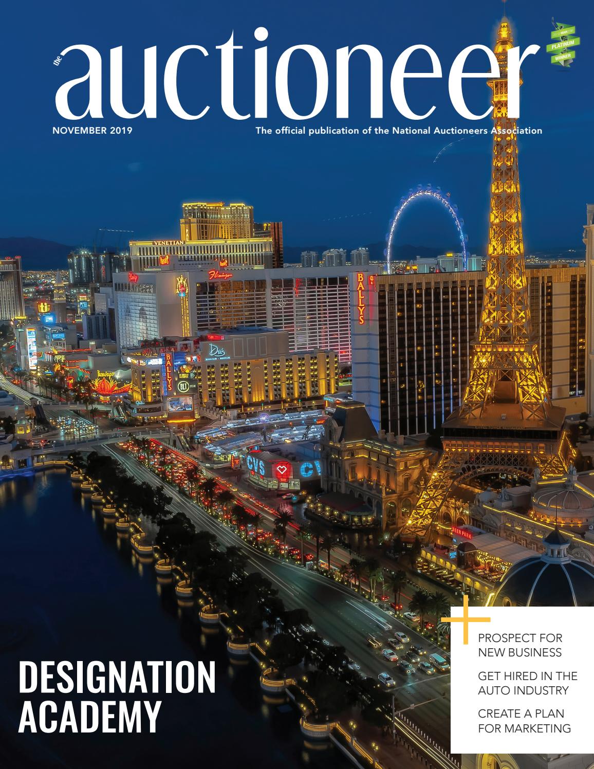 Auctioneer — November 2019 by National Auction Association - Issuu