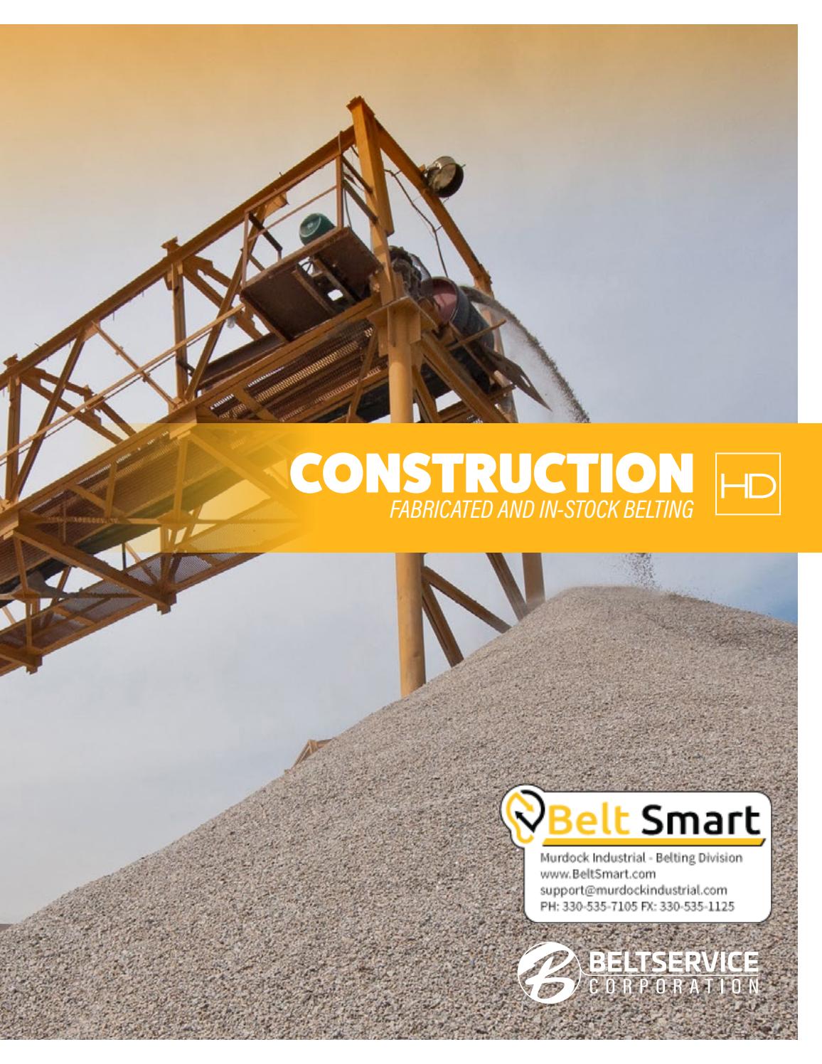 BeltSmart.com Construction Fabricated and In Stock Belting by ...