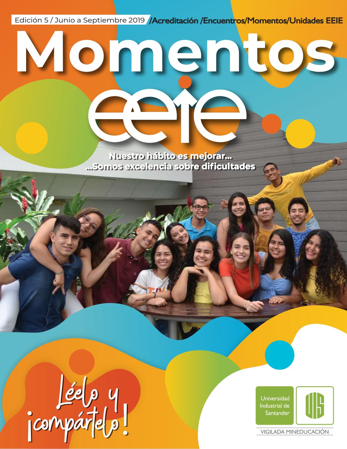Magazine Momentos EEIE #5 by Escuela de Estudios Industriales y ...
