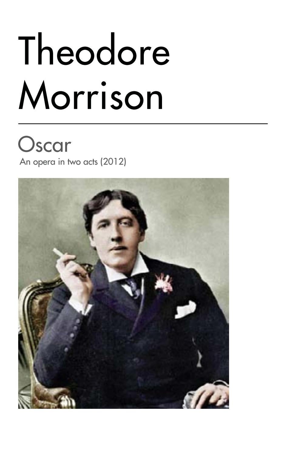 Morrison - OSCAR by ScoresOnDemand - Issuu