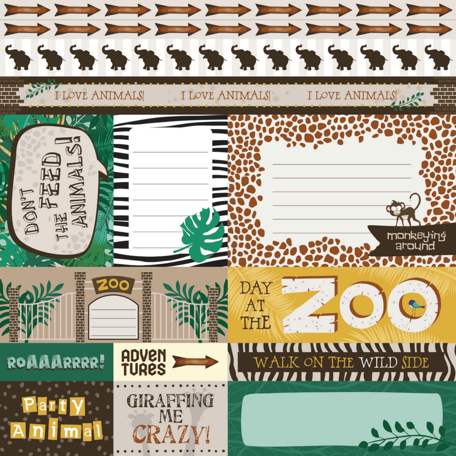 What A Zoo Theme Pack by Creative Memories - Issuu