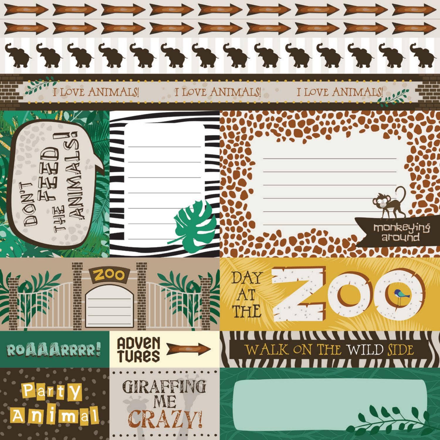 What A Zoo Theme Pack by Creative Memories - Issuu